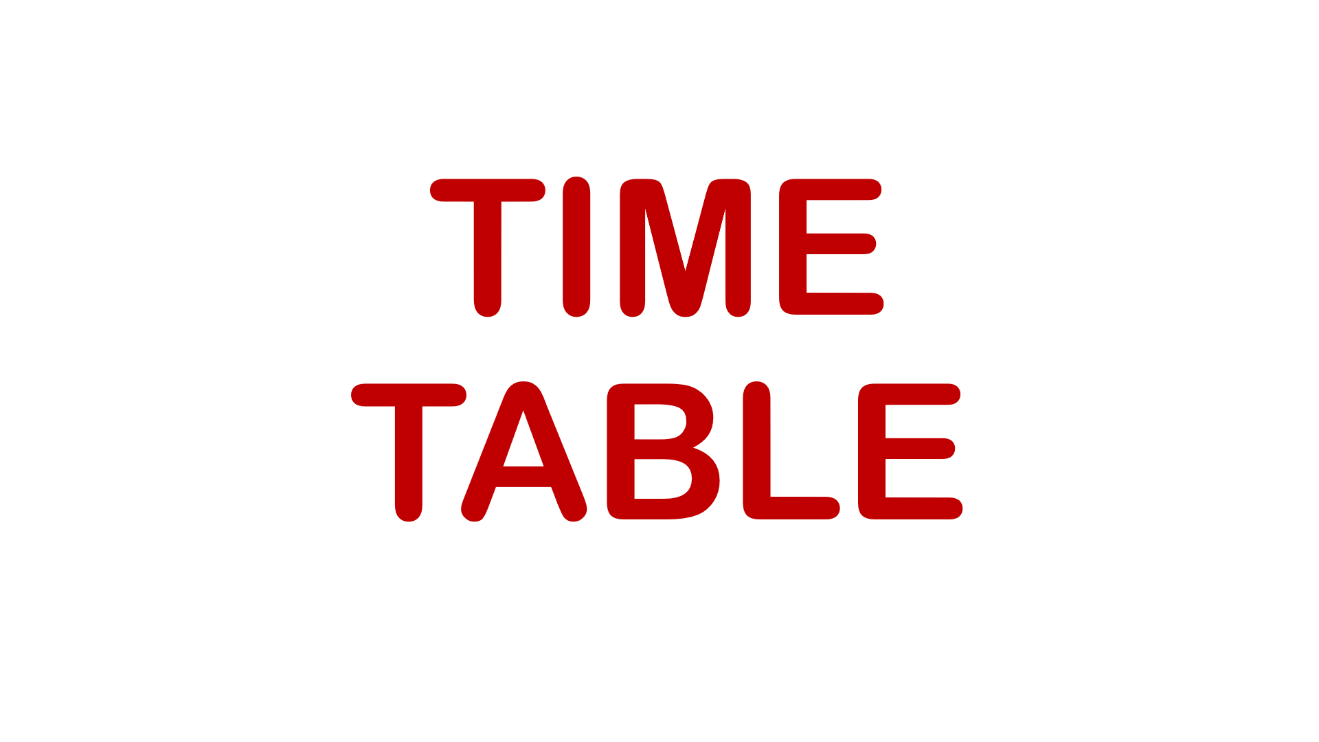 FACULTY GENERAL TIME-TABLE – NEU, Faculty of Civil and Environmental ...
