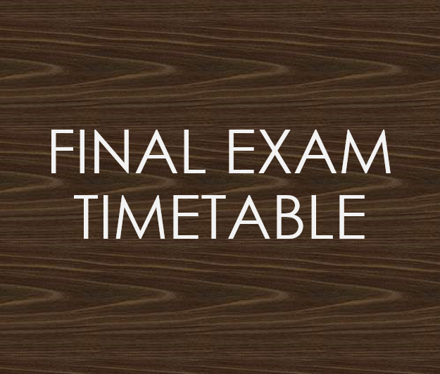 2021-2022 SPRING SEMESTER FINAL EXAM TIMETABLE – UPDATED – NEU, Faculty ...