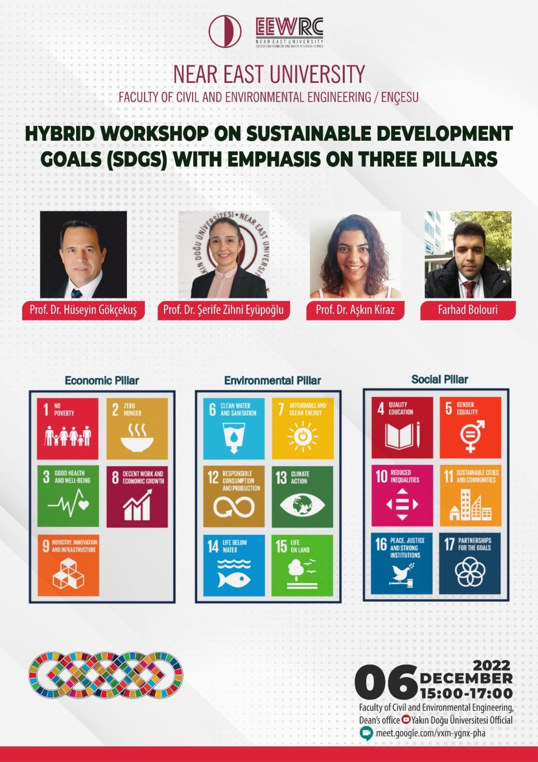Hybrid workshop on Sustainable Development Goals (SDGs) with emphasis on three Pillars – NEU ...