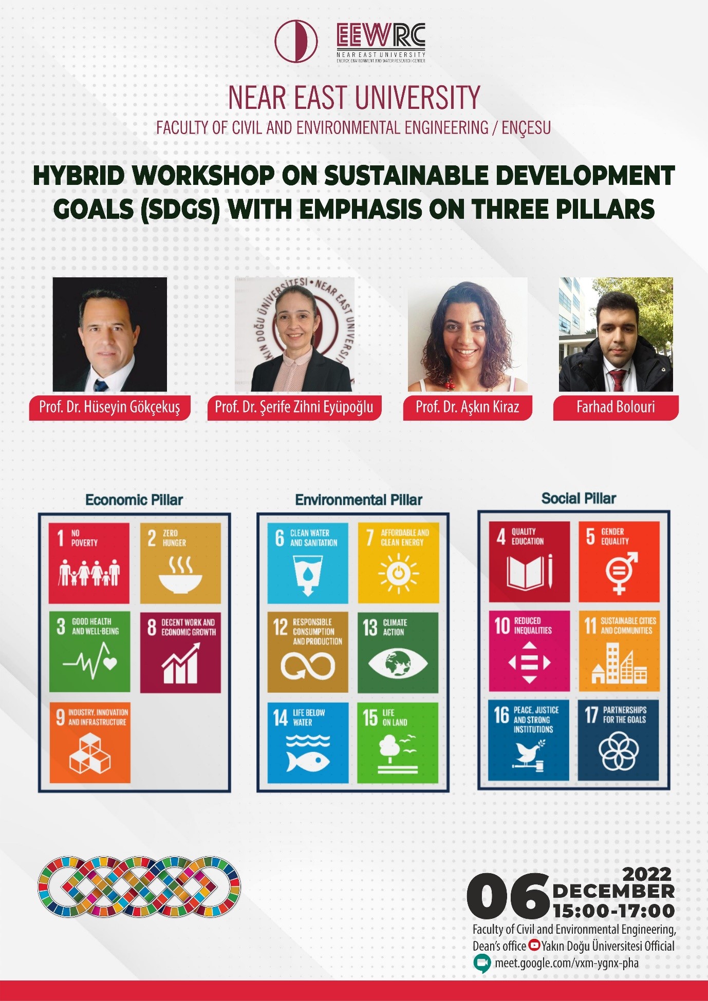 Hybrid workshop on Sustainable Development Goals (SDGs) with emphasis on three Pillars – NEU ...