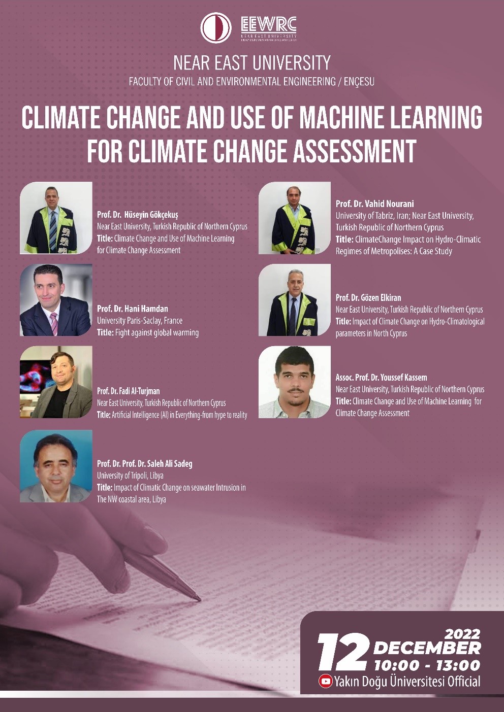 Climate Change and Use of Machine Learning for Climate Change ...